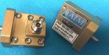 Double Ridge Waveguide To Coaxial Right Angle Adapters